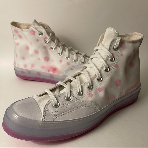 Shoes | Converse Chuck 7s High Sakura White Cherry Blossom | Poshmark